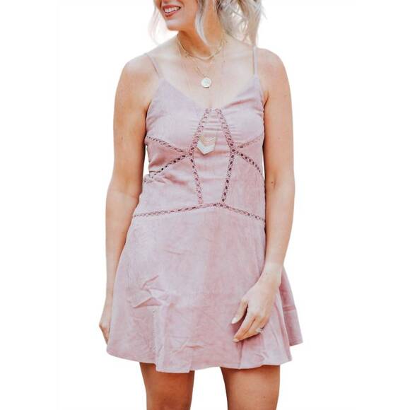 She + Sky | Dresses | New She Sky Dont Let Go Mini Dress In Rose | Poshmark